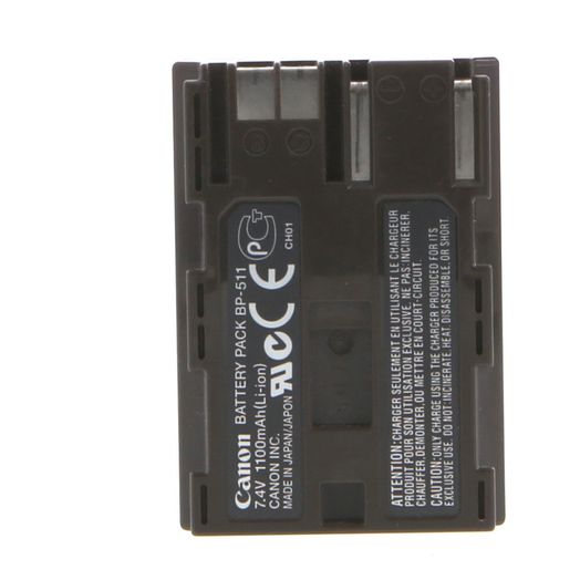 Canon BP-511 Battery (Li-Ion 7.4V 1100mAh)