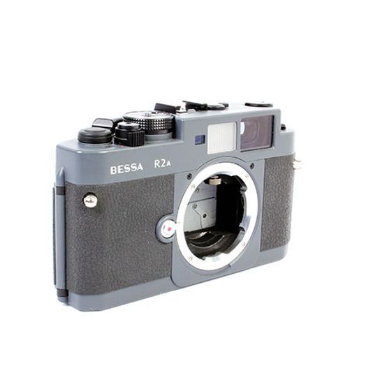 Voigtlander Bessa R2A 35mm Rangefinder Camera Body, Gray
