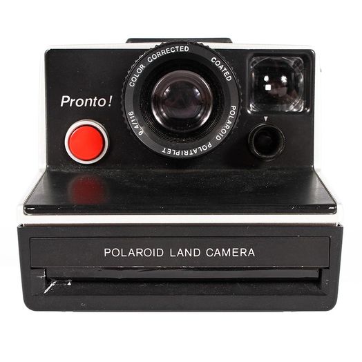 Polaroid Pronto! Land Camera Instant Film Camera, Black/Black (SX-70 Film)