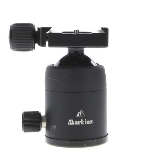 Markins Q-Ball M10 Ball Head with Knob Release Quickshoe, Black ...