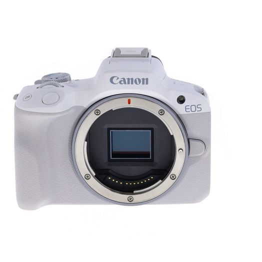 Canon EOS R50 Mirrorless Camera, White {24.2MP}