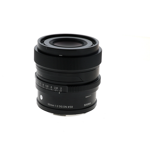 Sigma 50mm f/2 DG DN C (Contemporary) Full-Frame Autofocus Lens for ...